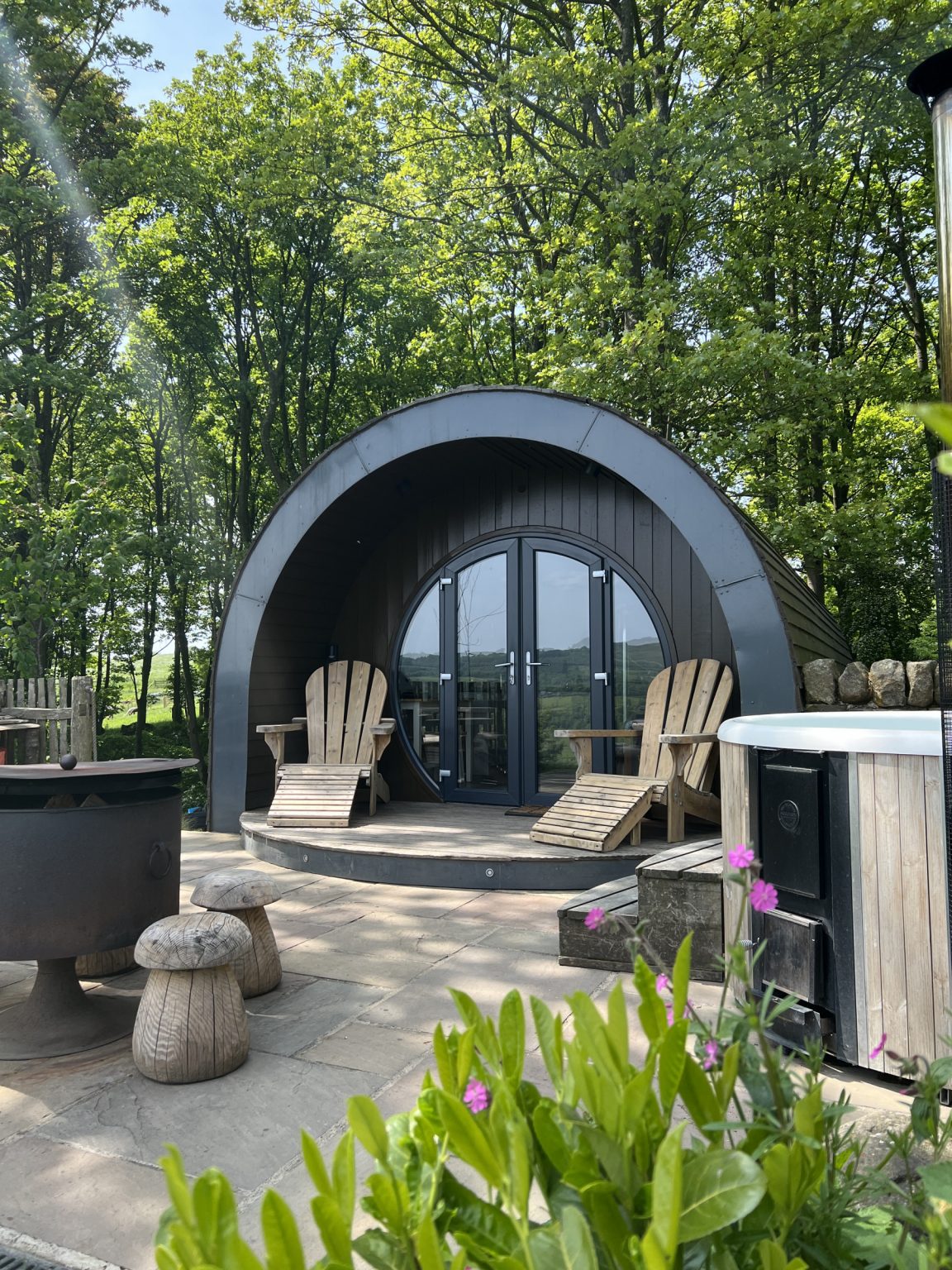 Luxury Camping Pods for Glamping Holidays in Yorkshire: Catgill Farm