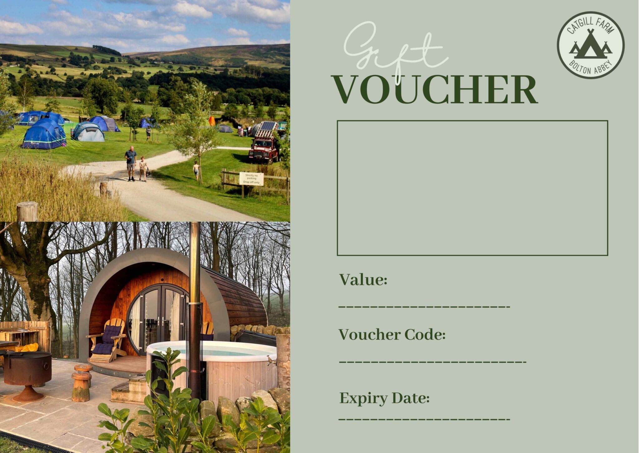 Gift Vouchers | Catgill Farm Yorkshire