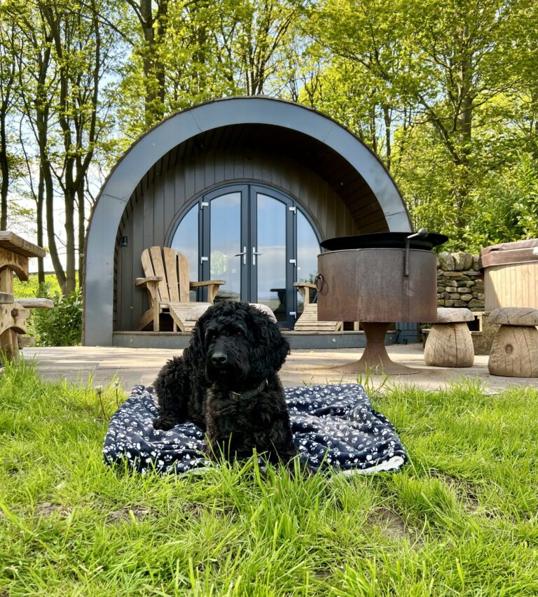 Glamping Pods Yorkshire with Hot Tub | Timber Pods | Catgill Farm