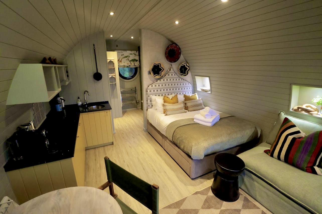 The Safari Pod | Luxury Hot Tub Glamping | Yorkshire Dales